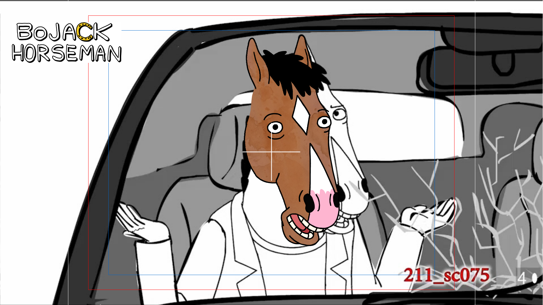 Bojack Sample Frame 01 | Pipsqueak Animation